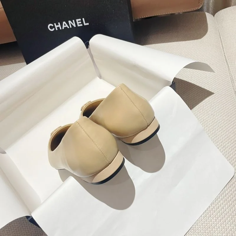 Brand-authenticated Chanel Flat Shoes