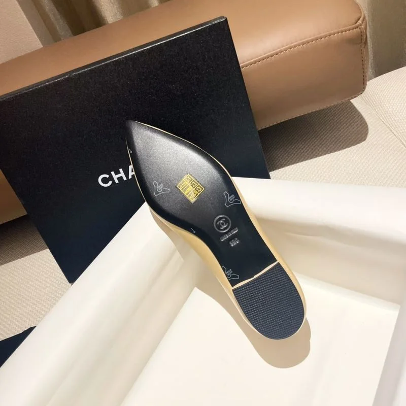 Brand-authenticated Chanel Flat Shoes