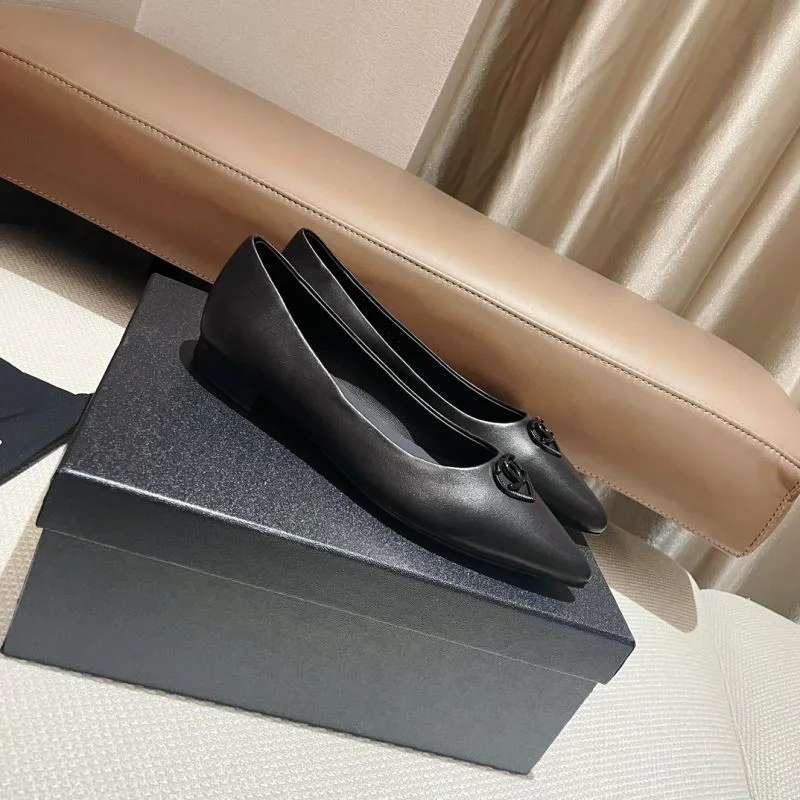 Official Chanel Flat Shoes