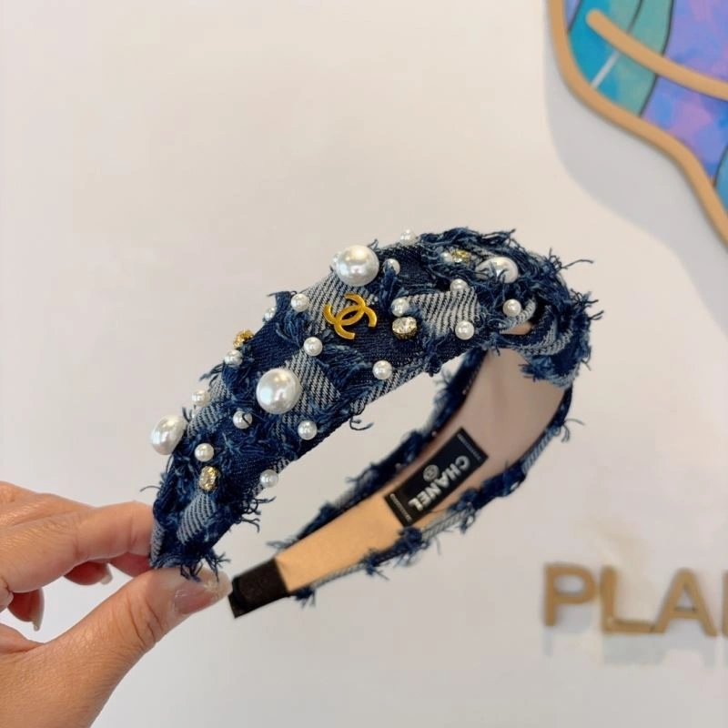 Top match Chanel Hair Hoop