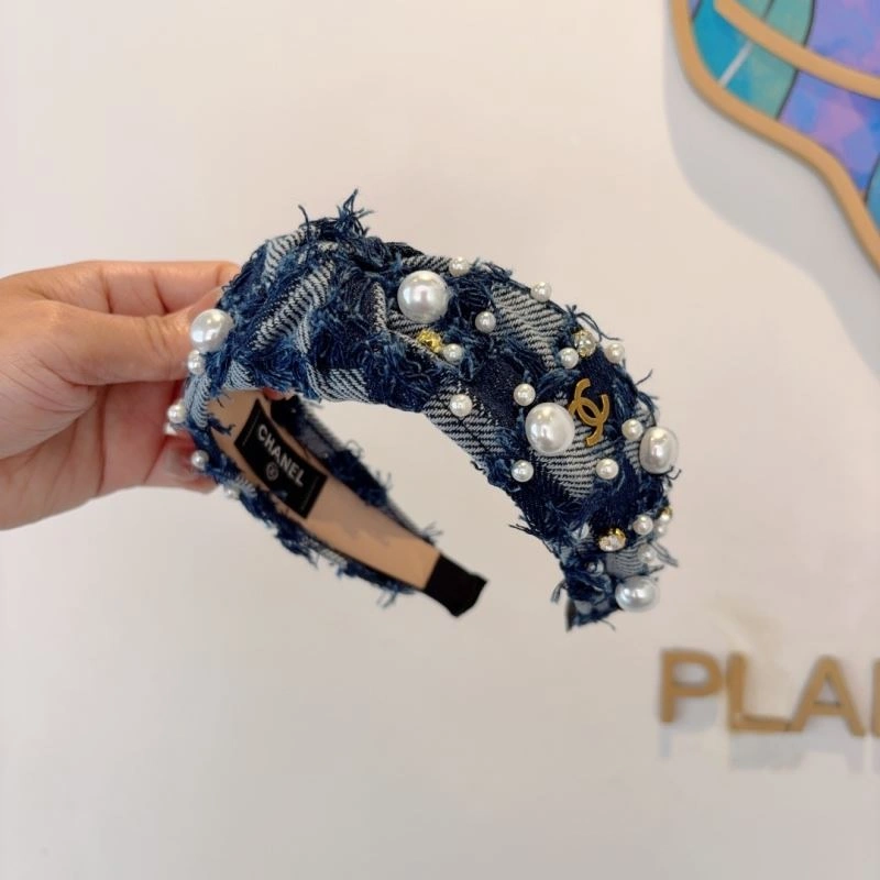 Top match Chanel Hair Hoop