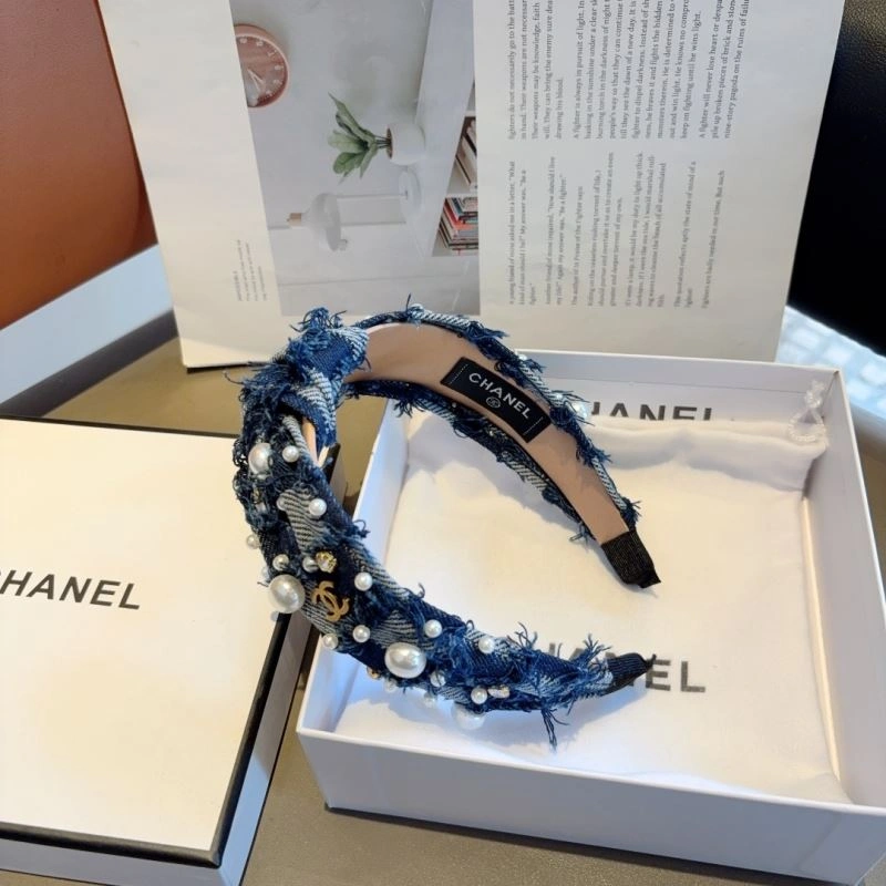 Top match Chanel Hair Hoop