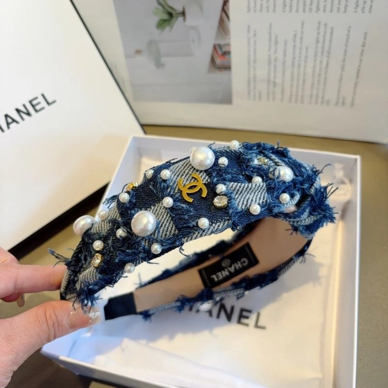 Top match Chanel Hair Hoop