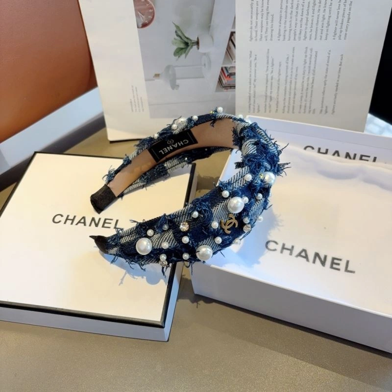 Top match Chanel Hair Hoop