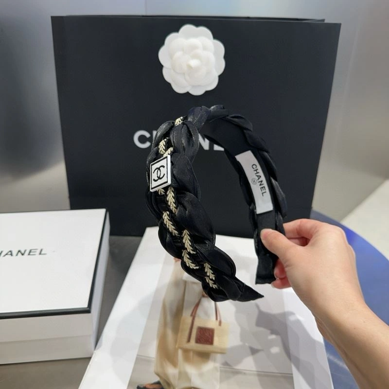 Real Chanel Hair Hoop
