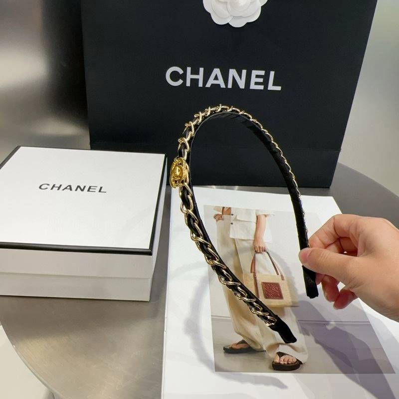 Top match Chanel Hair Hoop