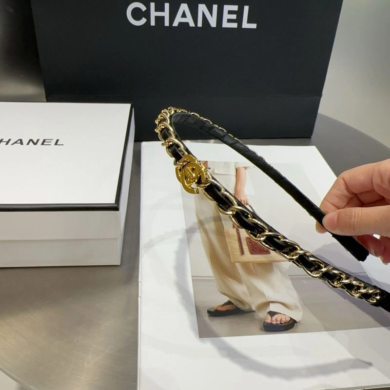 Top match Chanel Hair Hoop