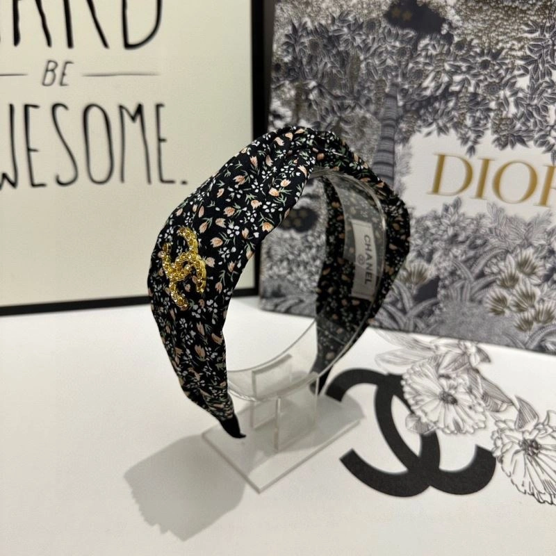 Top match Chanel Hair Hoop