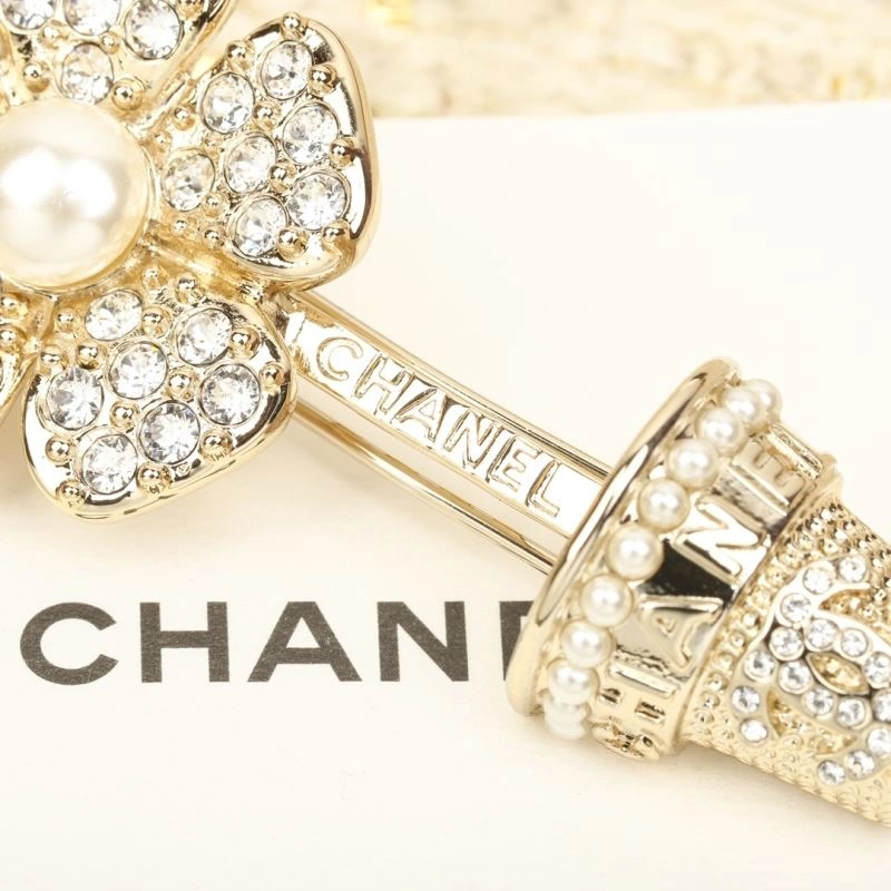 Indistinguishable Chanel Hairpins