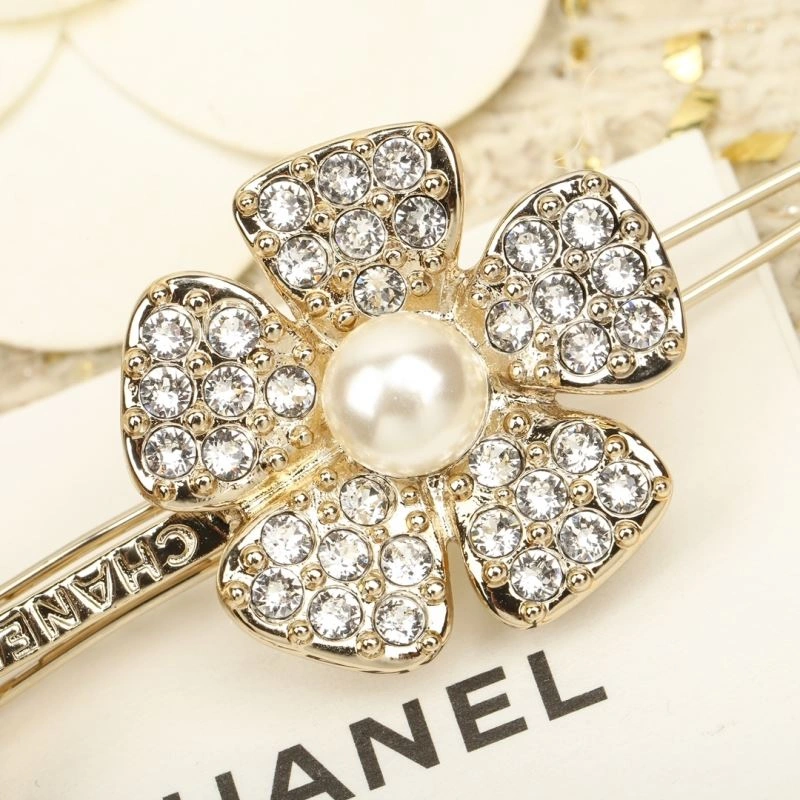 Indistinguishable Chanel Hairpins