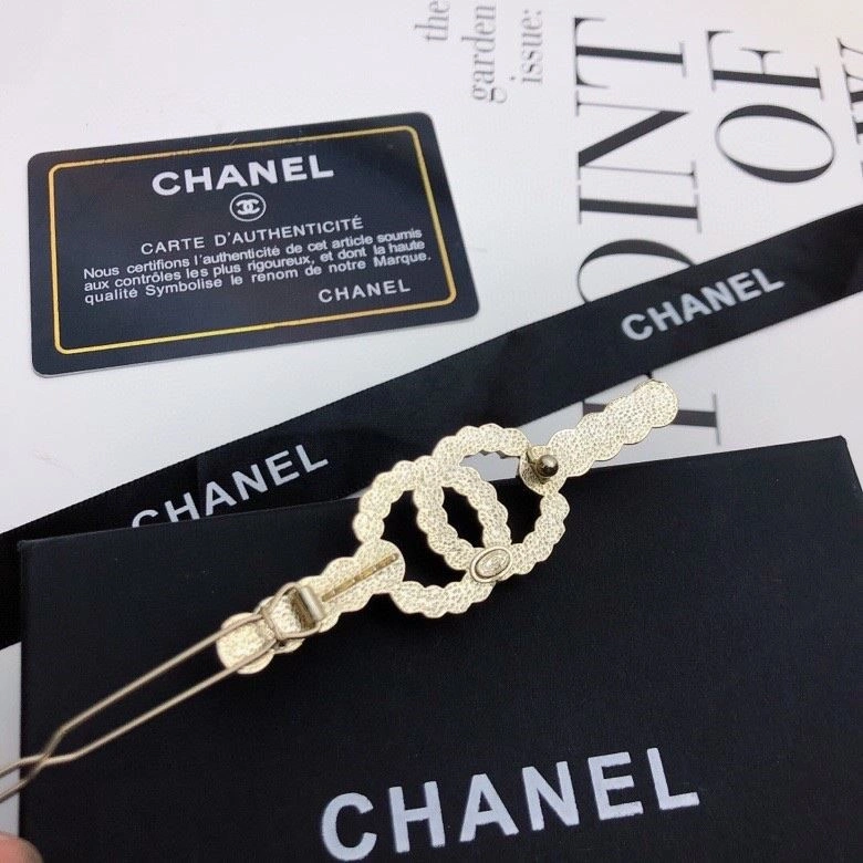 Indistinguishable Chanel Hairpins
