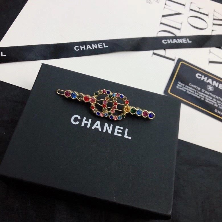 Indistinguishable Chanel Hairpins