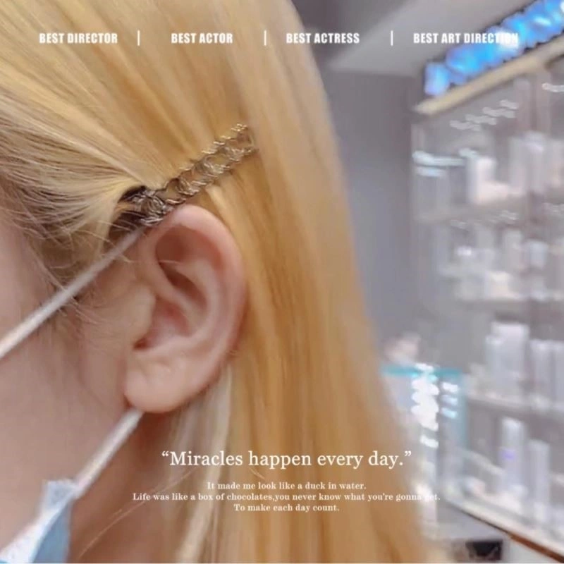 Low-cost Chanel Hairpins