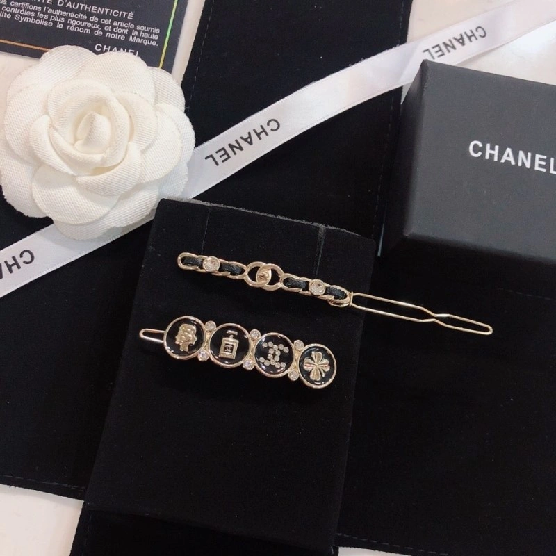 Indistinguishable Chanel Hairpins