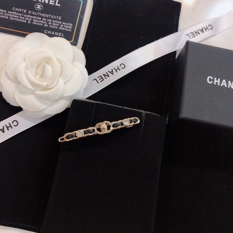 Indistinguishable Chanel Hairpins