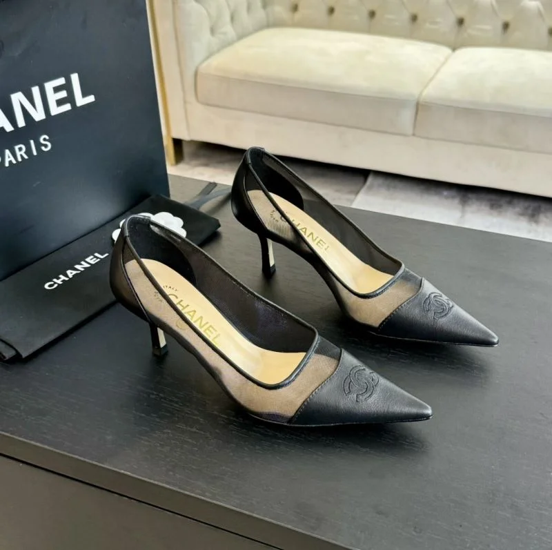 Real Chanel Heeled Shoes