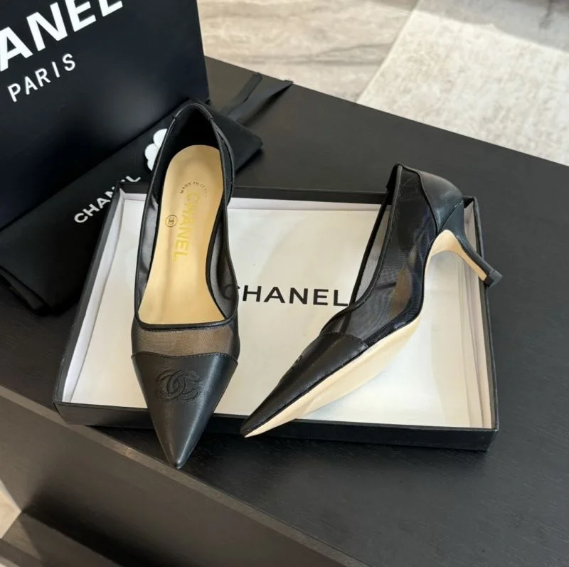 Real Chanel Heeled Shoes