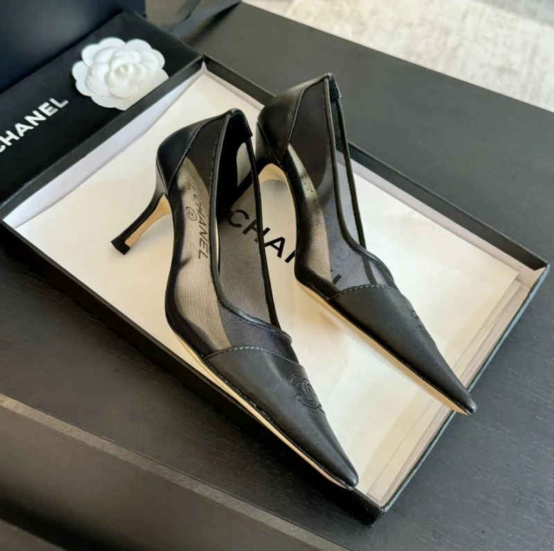 Real Chanel Heeled Shoes