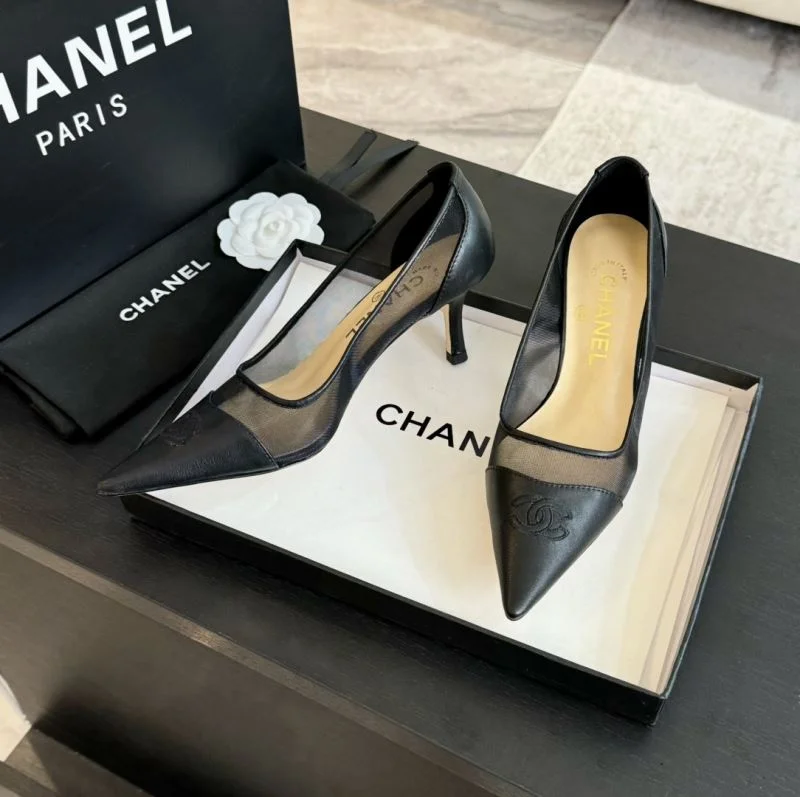 Real Chanel Heeled Shoes