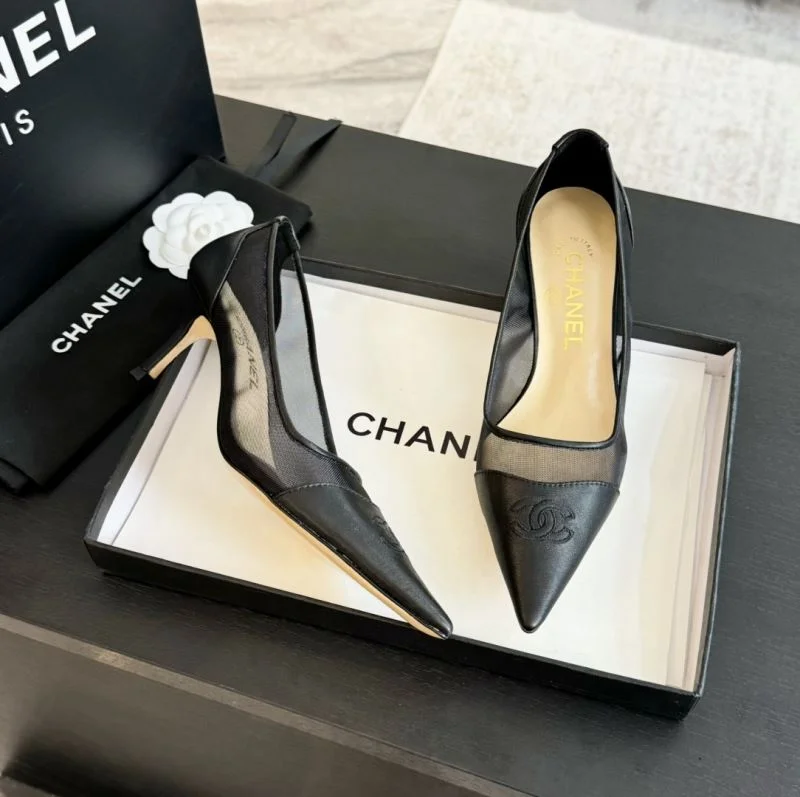 Real Chanel Heeled Shoes