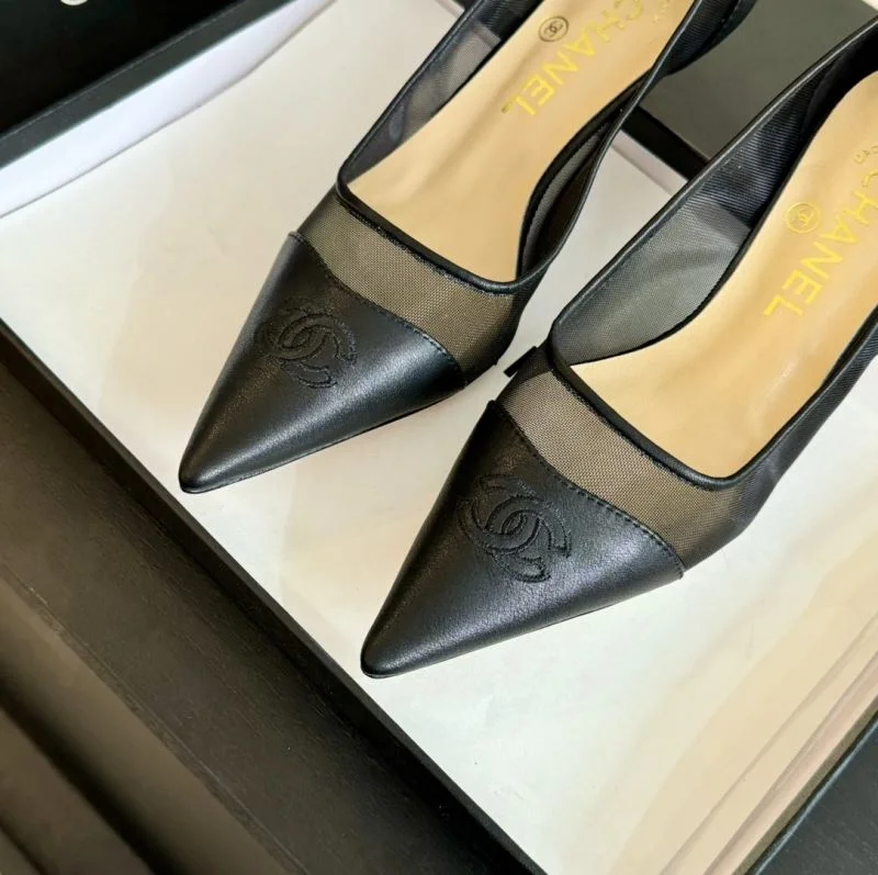 Real Chanel Heeled Shoes