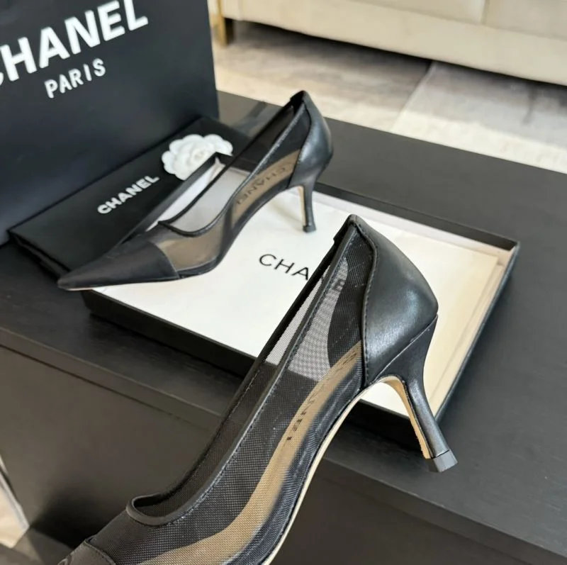 Real Chanel Heeled Shoes