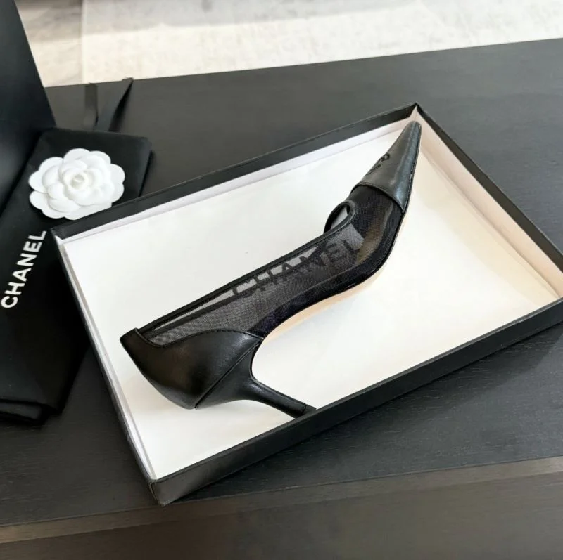 Real Chanel Heeled Shoes