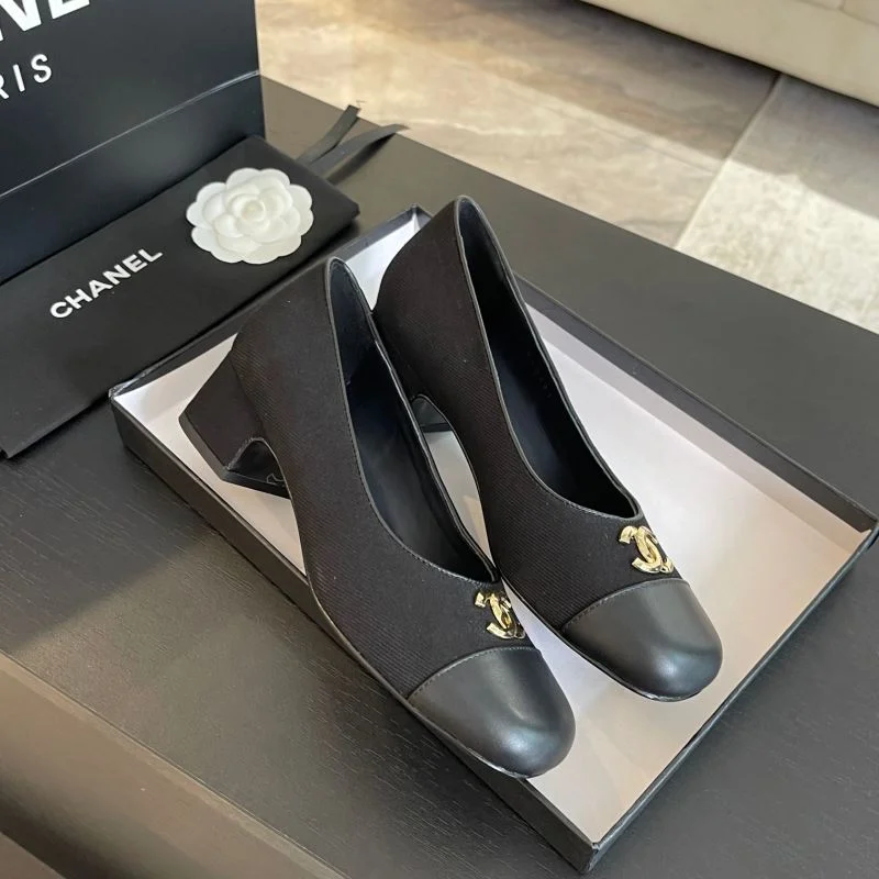 Precise copy Chanel Heeled Shoes