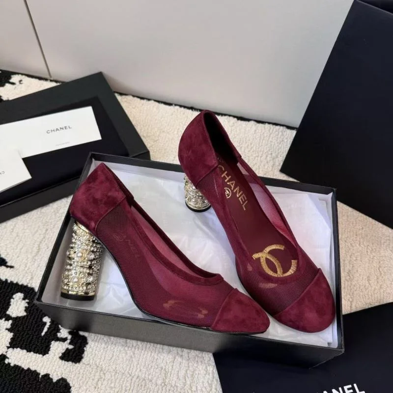 Brand-authenticated Chanel Heeled Shoes