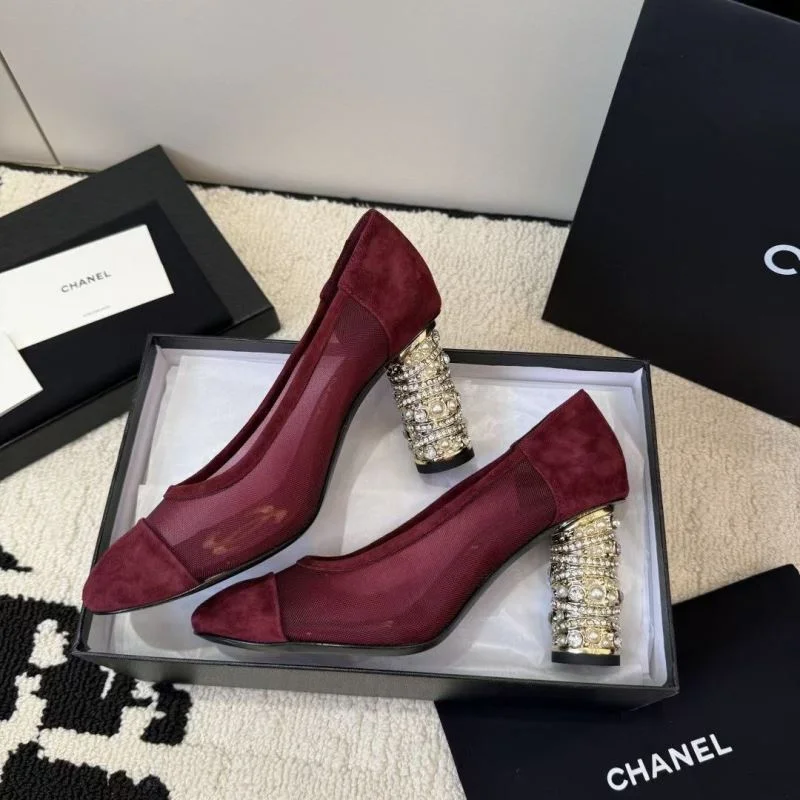 Brand-authenticated Chanel Heeled Shoes