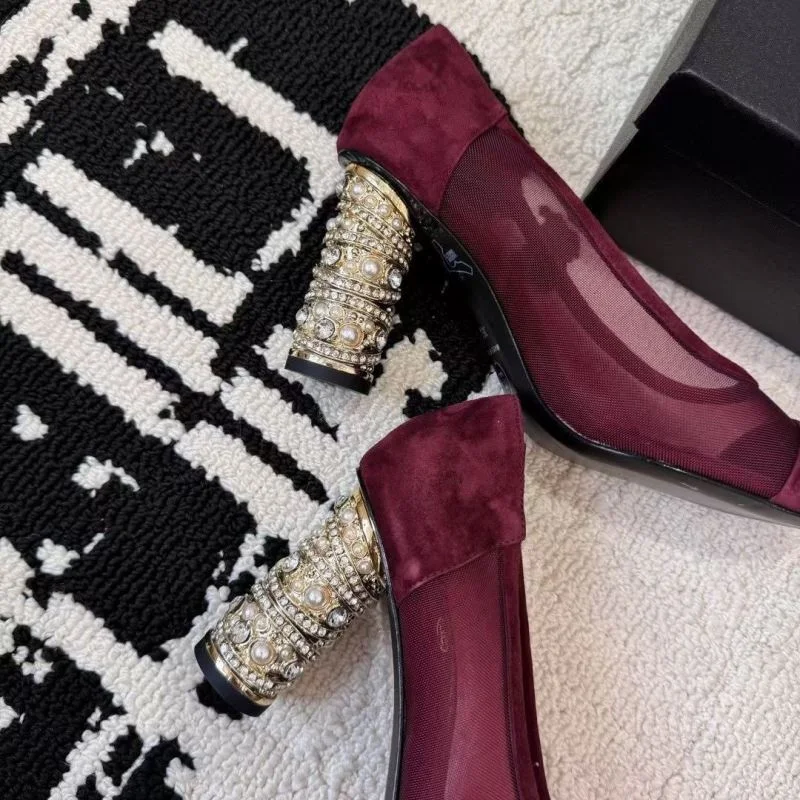 Brand-authenticated Chanel Heeled Shoes