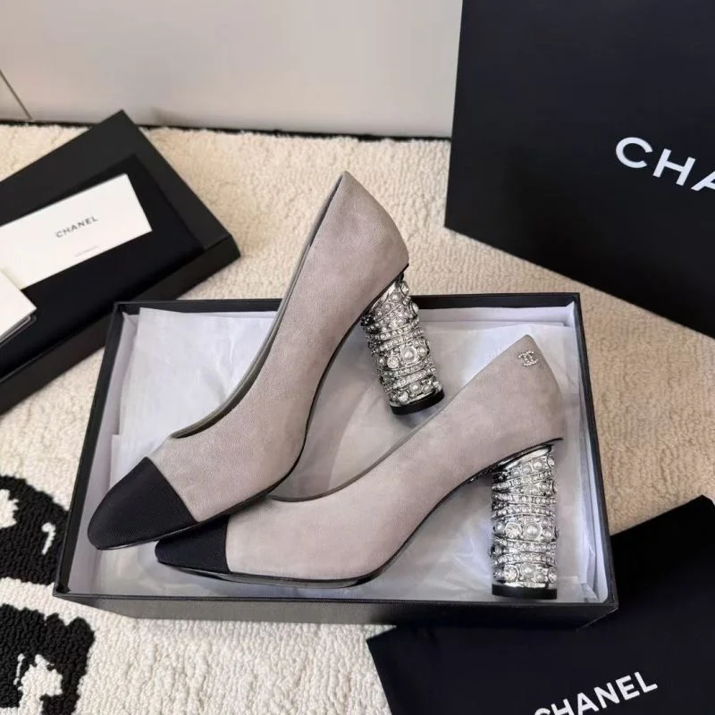Exact replica Chanel Heeled Shoes