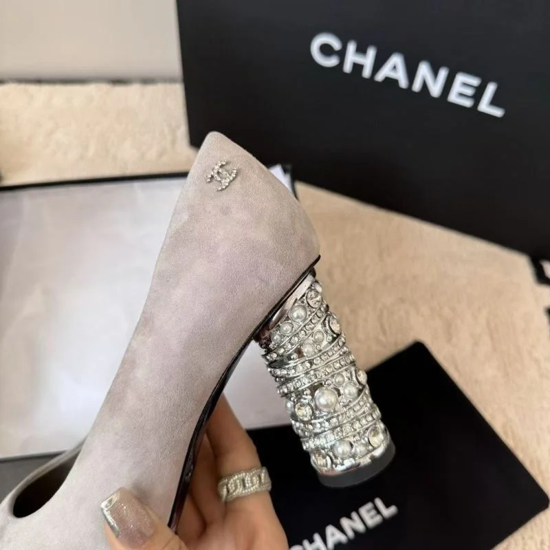 Exact replica Chanel Heeled Shoes