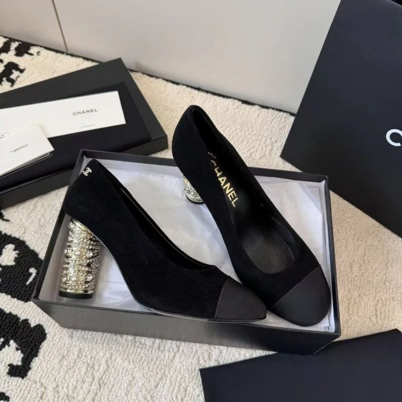 Exact replica Chanel Heeled Shoes