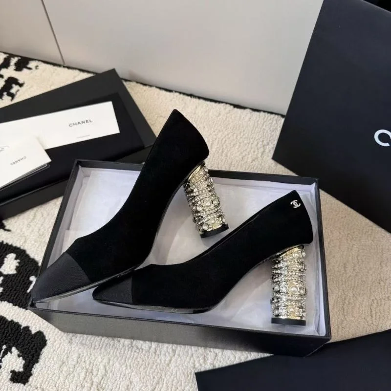 Exact replica Chanel Heeled Shoes