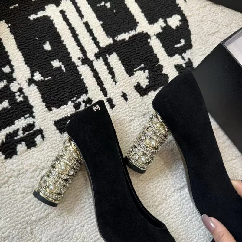 Exact replica Chanel Heeled Shoes