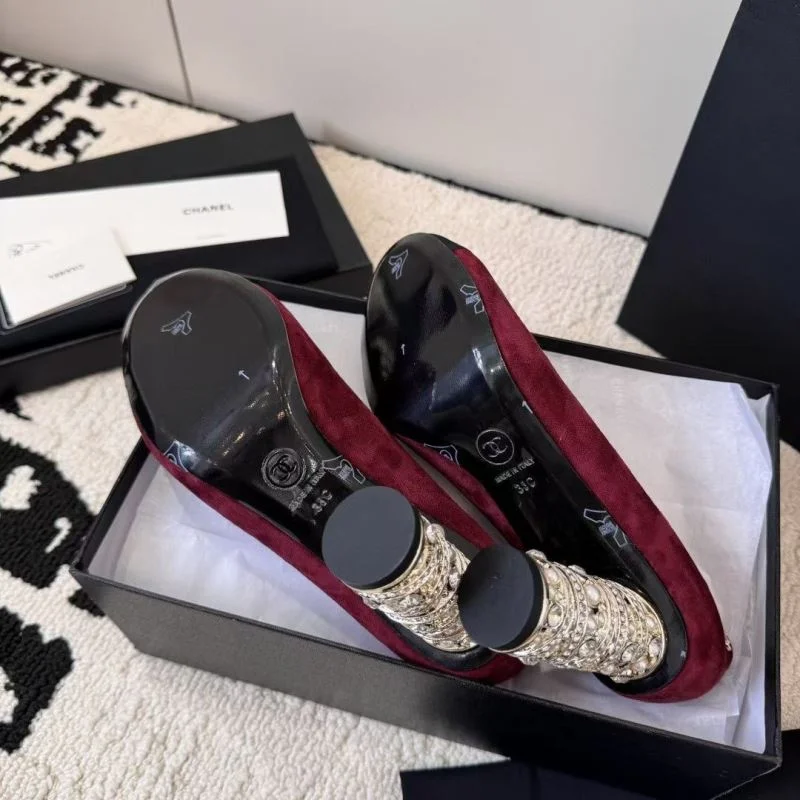 1:1 copy Chanel Heeled Shoes