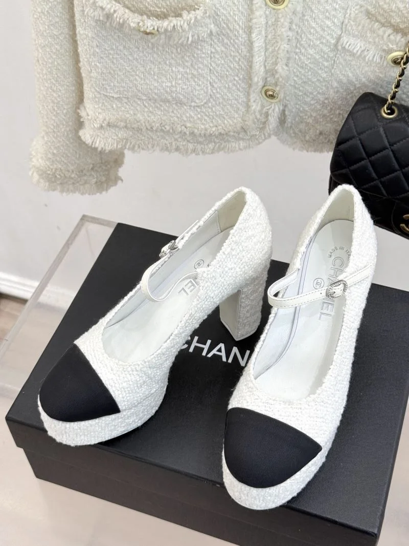 Exact replica Chanel Heeled Shoes