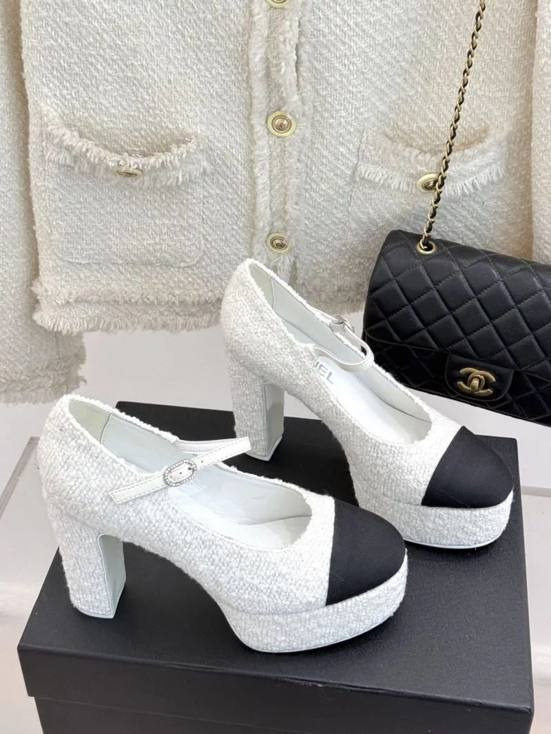 Exact replica Chanel Heeled Shoes
