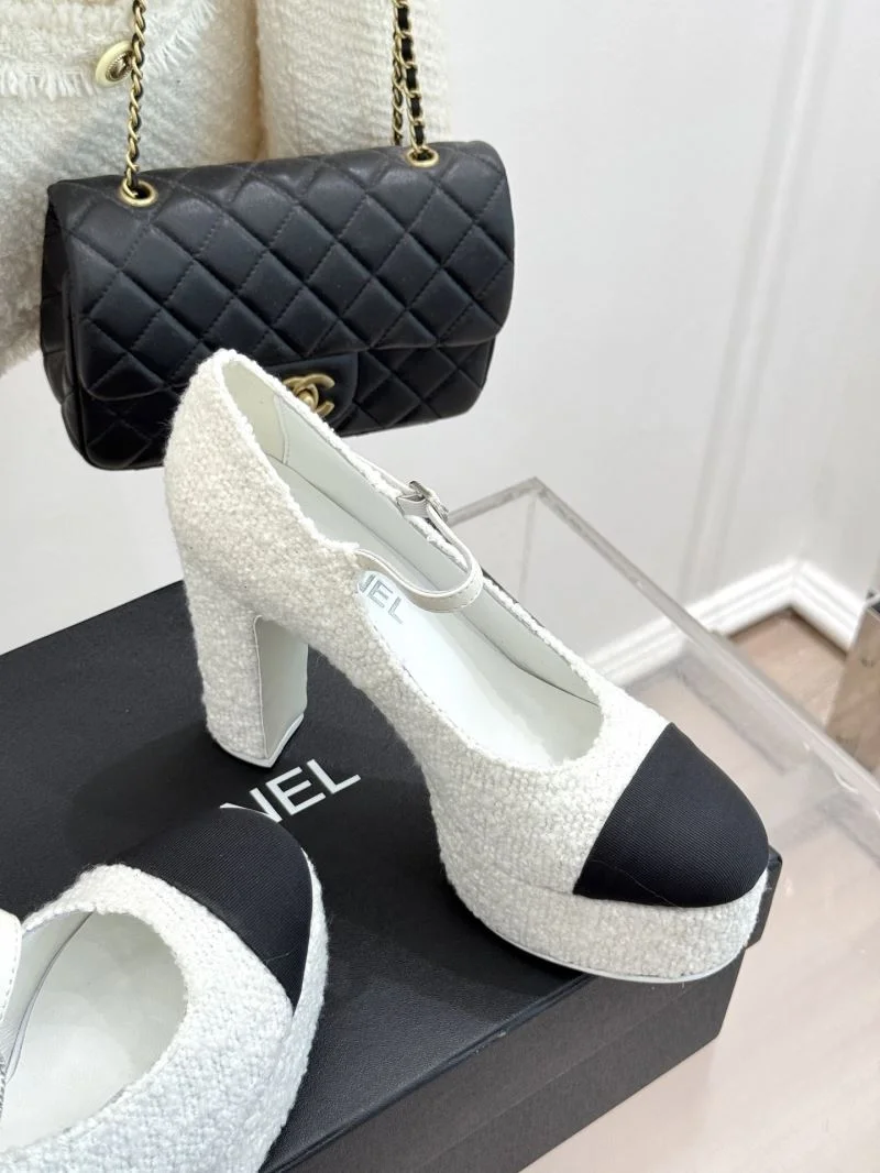 Exact replica Chanel Heeled Shoes