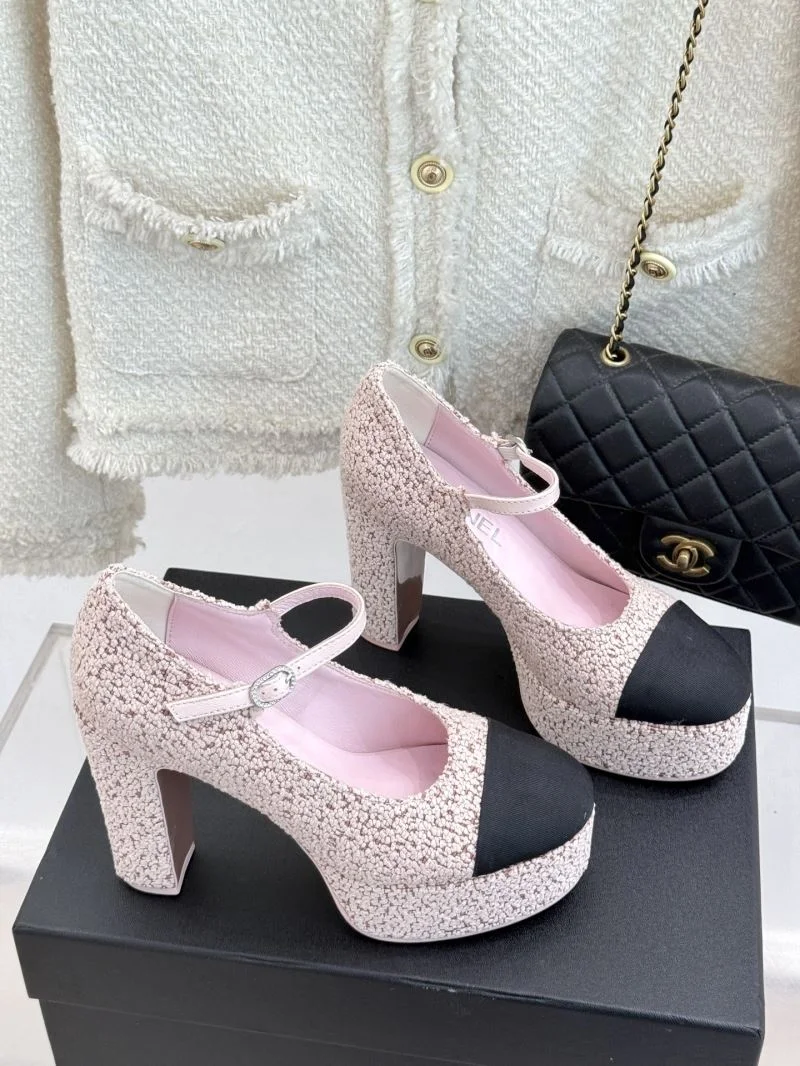 Exact replica Chanel Heeled Shoes