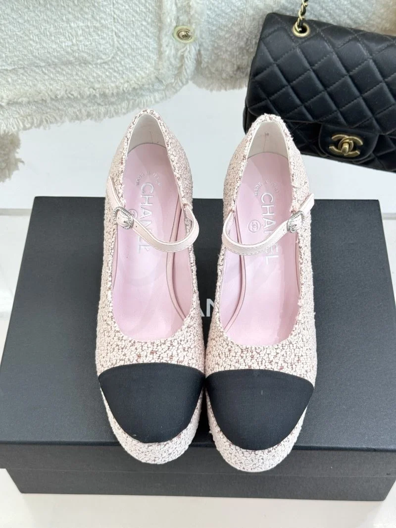Exact replica Chanel Heeled Shoes