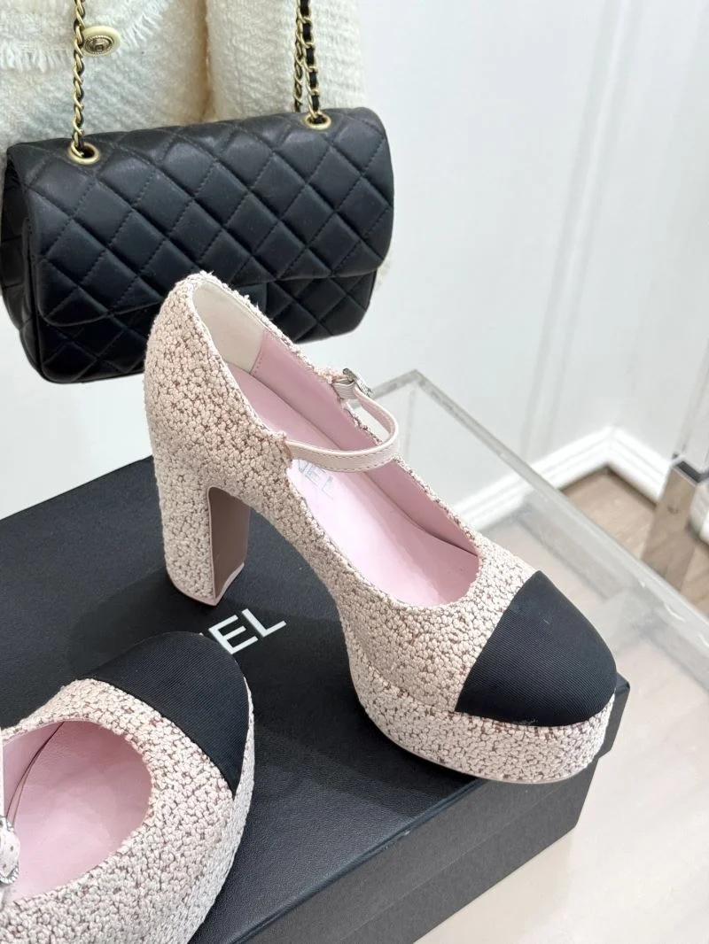 Exact replica Chanel Heeled Shoes