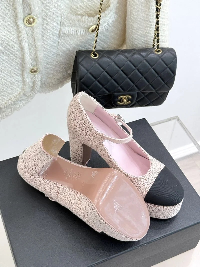 Exact replica Chanel Heeled Shoes