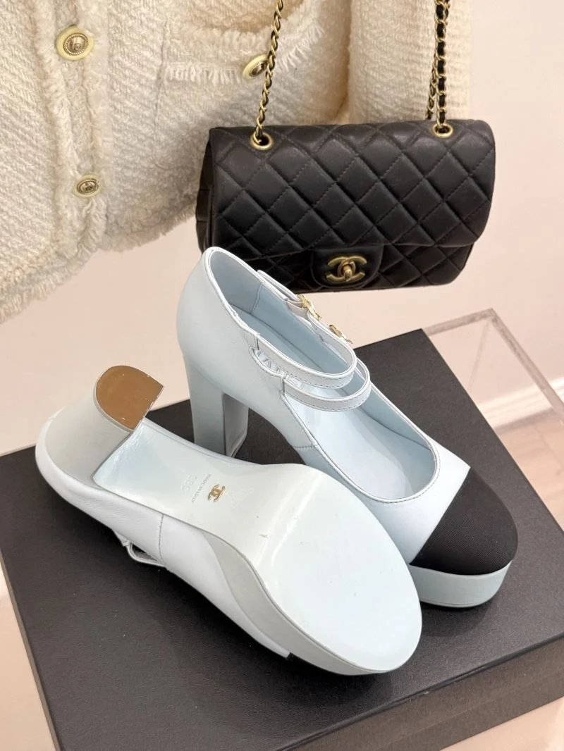 Brand-authenticated Chanel Heeled Shoes