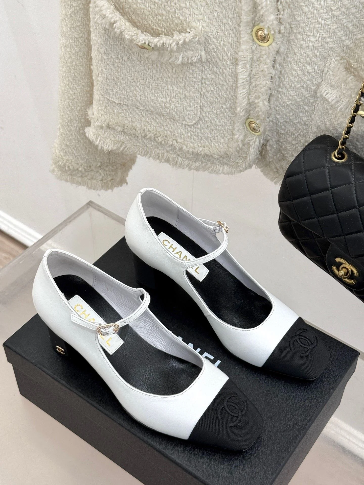 Budget-friendly Chanel Heeled Shoes