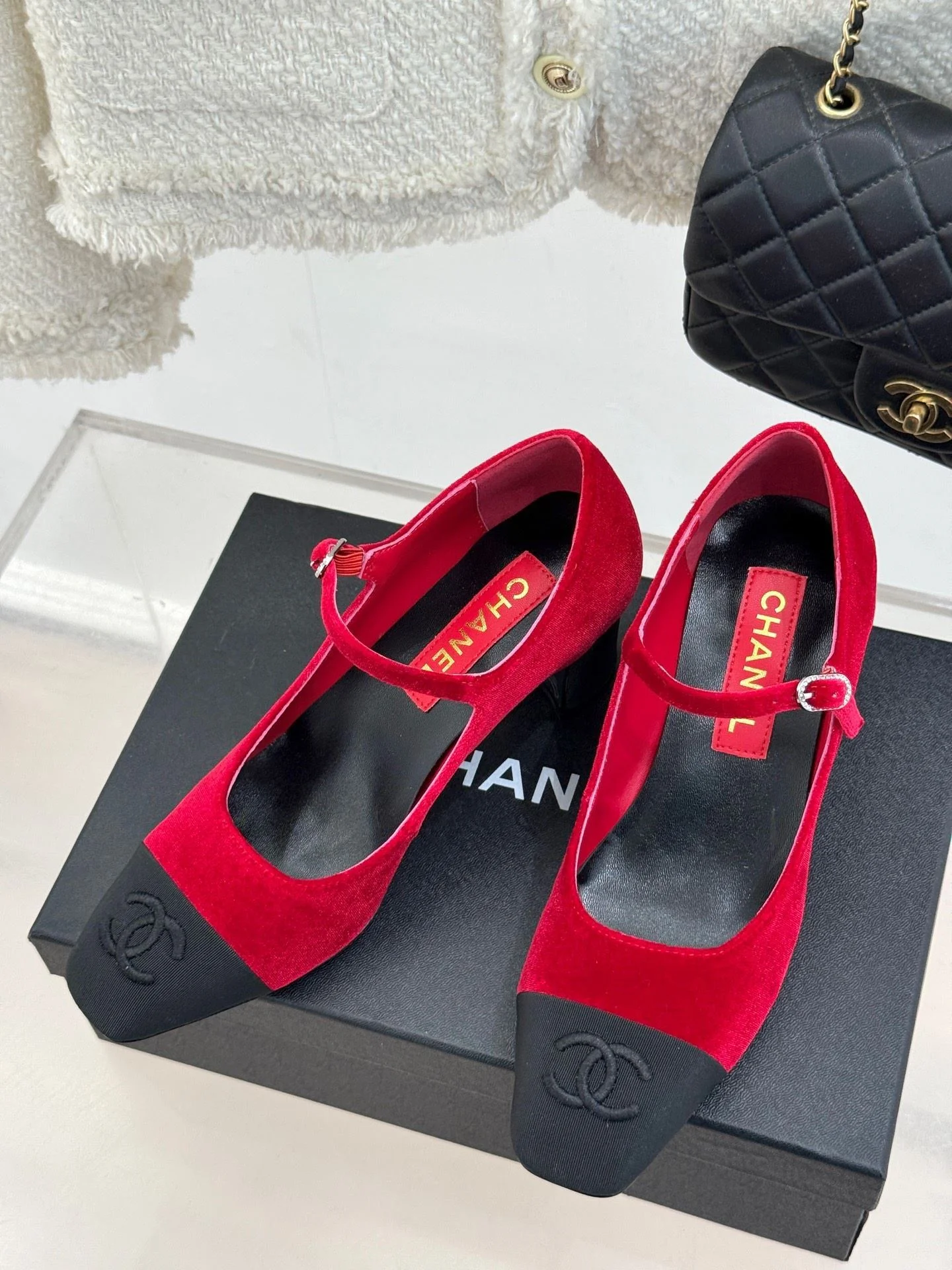 Budget-friendly Chanel Heeled Shoes