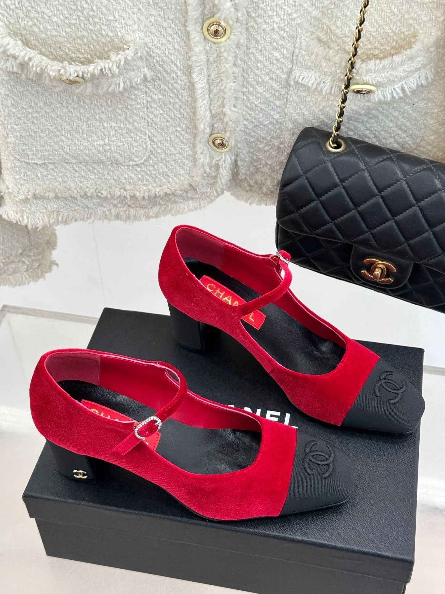 Budget-friendly Chanel Heeled Shoes