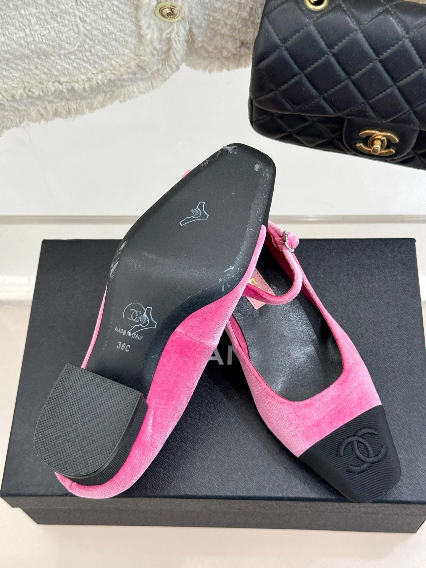 Mirror quality Chanel Heeled Shoes