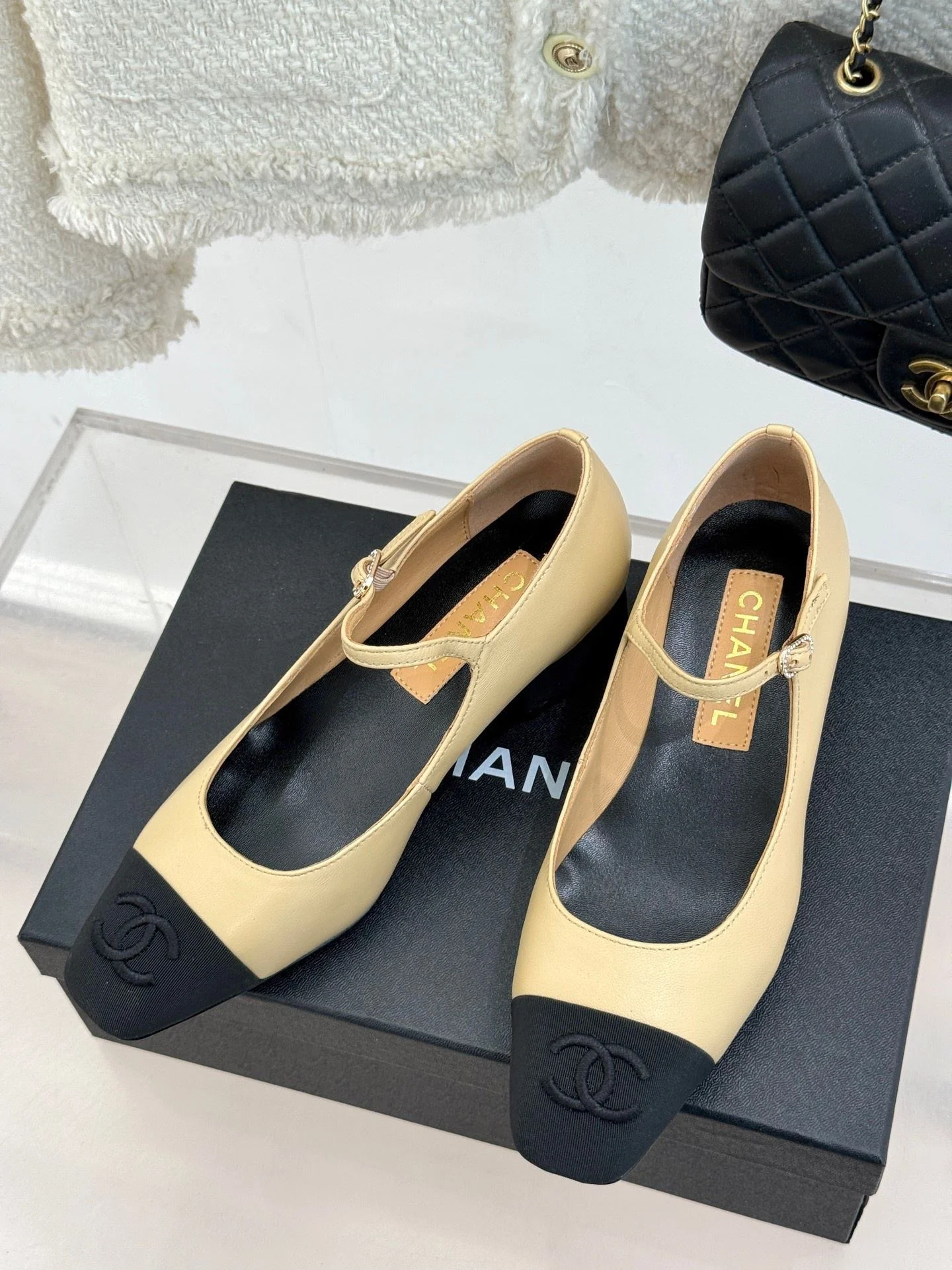 Exact replica Chanel Heeled Shoes